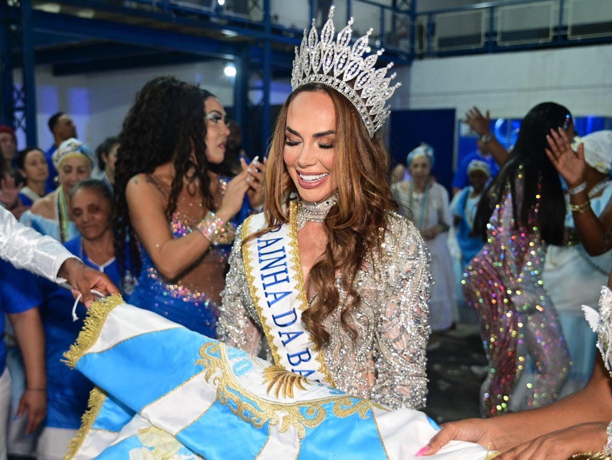 Rainha de Bateria da Águia de Ouro é Coroada em São Paulo. - VALOR SITE Rainha de Bateria da Águia de Ouro é Coroada em São Paulo. - VALOR SITE